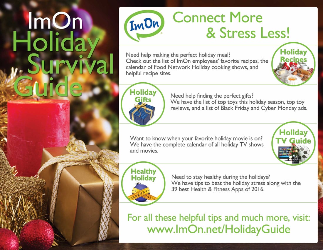 Connect More and Stress Less with ImOn This Holiday Season